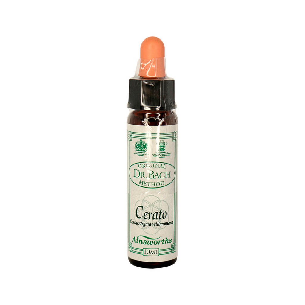 AINSWORTHS ORIGINAL DR BACH METHOD FLOWER ESSENCE - CERATO (Ceratostig ...